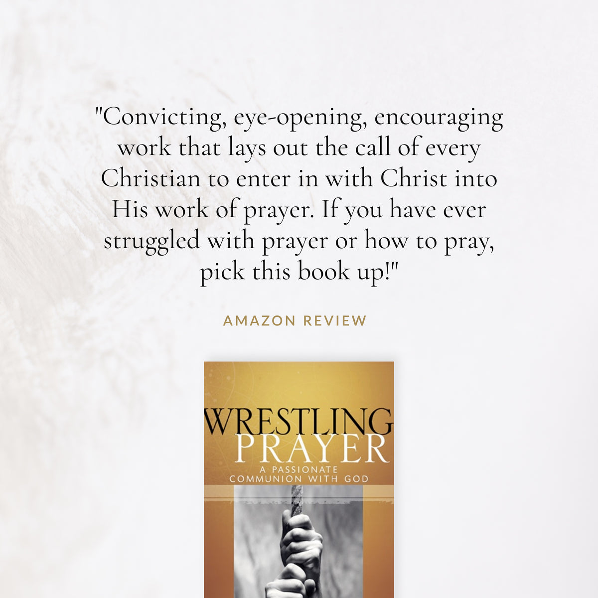 Wrestling Prayer Set Apart Shop